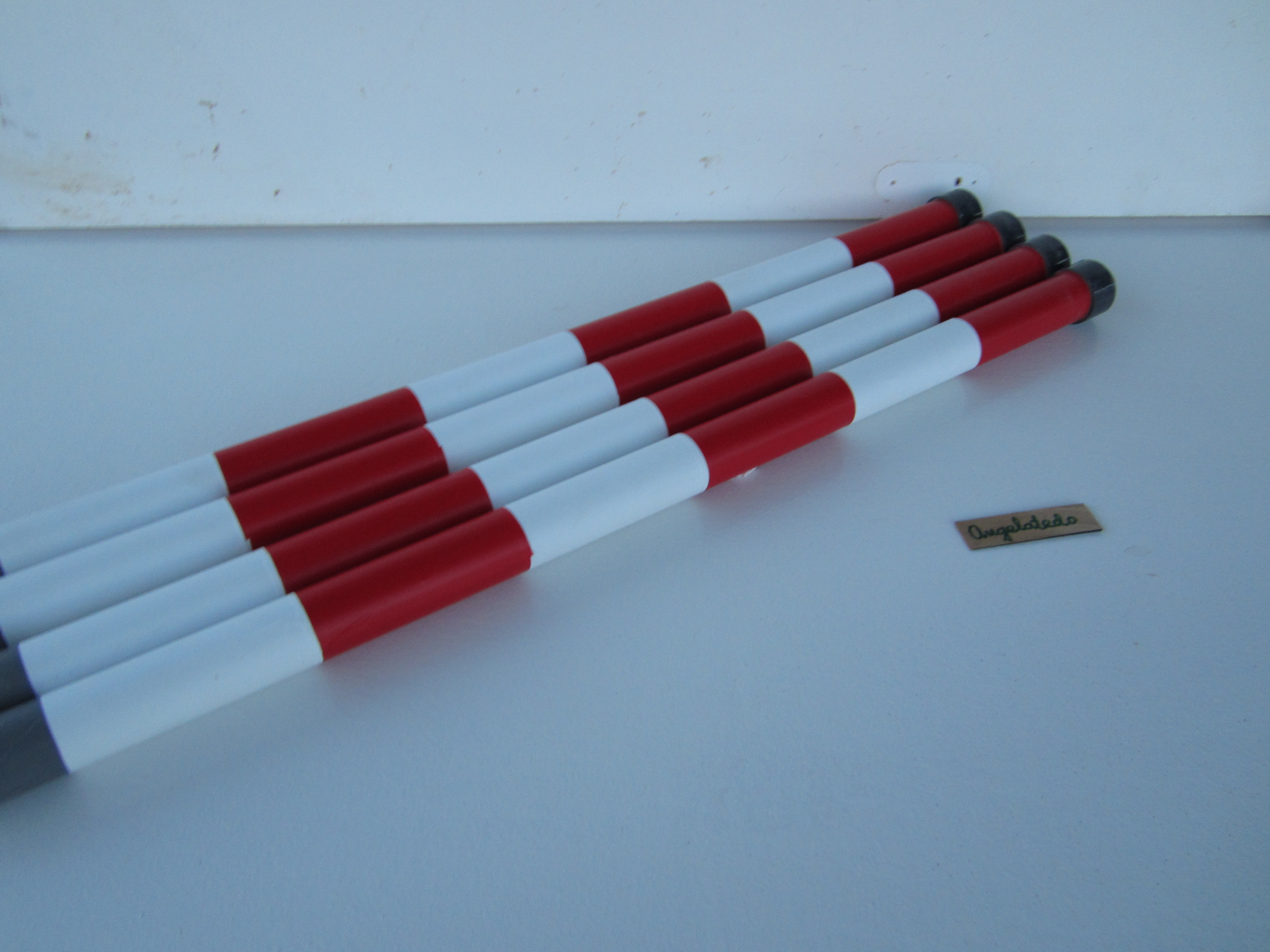 Cómo hacer balizas, para recinto con cadenas.